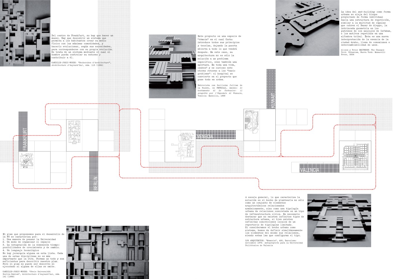Mat-building: Frankfurt, Berlín, Venecia, Kuwait, Valencia